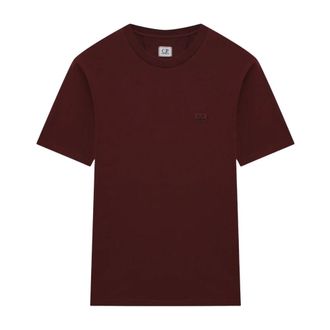 C.P. Company C.p. Company - T-shirt &agrave; manches courtes - Homme - Tops - Rouge - Taille: M