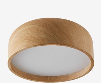 Sklum Sklum - Plafonnier en fer Glatzer Marron Bois Naturel