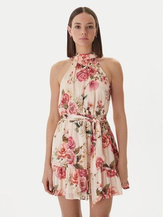 Guess Coctailkleid W6GKAE W2555 Beige Regular Fit