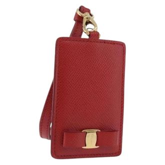 Ferragamo Porte-cartes Pre-owned - Femme - Pre-owned - Rouge - Taille: ONE Size