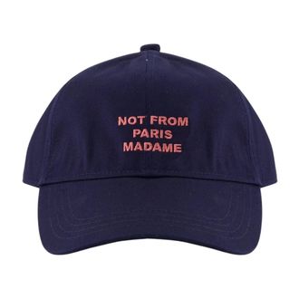 Dr&ocirc;le de Monsieur Casquette Slogan - Homme - Accessoires - Bleu - Taille: ONE Size