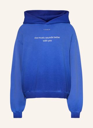 Flaneur Fl&acirc;neur Oversized-Hoodie With You blau