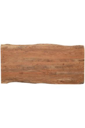 Landscape Tischplatte, Akazie, Holz, Akazie, massiv, 100x5.5x200 cm, Esszimmer, Tische, Esstische, Tischsysteme, Tischplatte