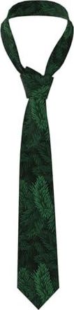 Generic Cravate DAffaires Feuilles De Branche De Sapin De Pin &Eacute;troit Cravates &Eacute;l&eacute;gant Cravates Homme Pour C&eacute;l&eacute;brations &Eacute;v&eacute;nements F&ecirc;te