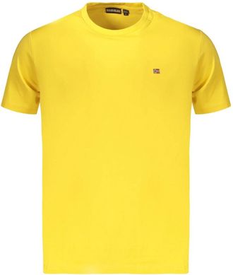 Napapijri Homme, Tops, Jaune, Taille: 2XL T-shirt &agrave; manches courtes