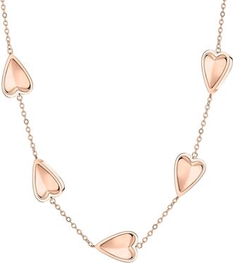 Liebeskind Liebeskind Berlin Halskette - Edelstahl Metal Heart - Gr. unisize - in Gold - f&uuml;r Damen