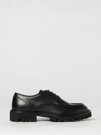HUGO BOSS Chaussures Derby Julyo en cuir de vachette grain&eacute; avec bout rond