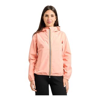 K-Way Femme, Vestes, Orange, Taille: 42 FR Veste Courte