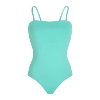 Vilebrequin Maillot de bain une pi&egrave;ce Laure &agrave; encolure carr&eacute;e - Femme - Maillots de bain - Bleu - Taille: 42 FR