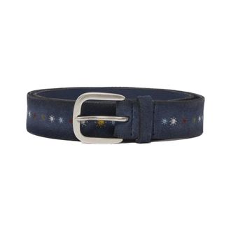 Orciani Ceinture Asterisk - Homme - Accessoires - Bleu - Taille: 90 CM