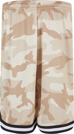 Urban Classics Herren Mesh AOP Shorts, Oversized AOP Shorts für Männer, in Knielänge, Mid-Rise-Schnitt, erhältlich in Größen S-5XL