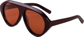 Generic Lunettes De Soleil &Agrave; Grande Monture For Hommes Et Femmes, &Agrave; La, D&eacute;coration De F&ecirc;te, Shopping Photo, Lunettes De Soleil De Vacances(Red)