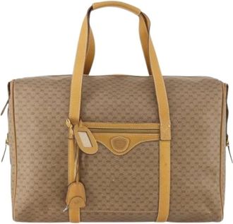 Gucci unisex, Pre-owned, Beige, Taille: ONE Size Sac de voyage vintage Pre-owned