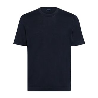 Drumohr T-Shirts - - Tops - Herren - Blau - L