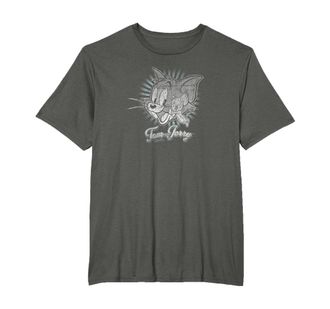 Tom & Jerry Tom and Jerry Classic Pals Grey T Shirt T-Shirt