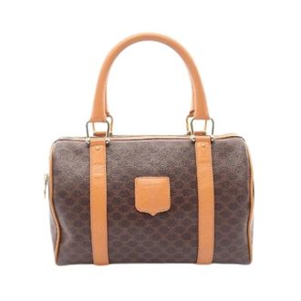 Celine Sac &agrave; main Pre-owned Macadam en toile enduite - Femme - Pre-owned - Brun - Taille: ONE Size