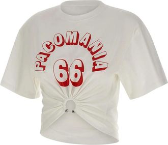 Paco Rabanne Femme, Tops, Blanc, Taille: 36 FR Rabanne T-shirts et Polos Blanc