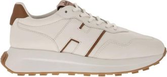 Hogan Low-Top Sneaker - H641 - Leather Trainers - Gr. 40 (EU) - in Wei&szlig; - f&uuml;r Damen