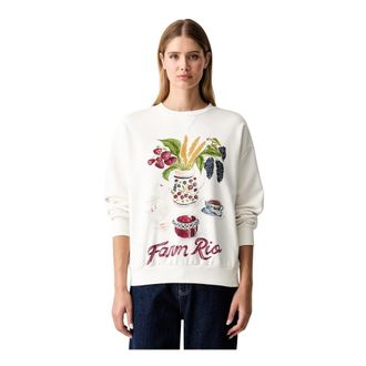 Farm Rio Relaxed Sweatshirt - - Sweatshirts & Hoodies - Damen - Mehrfarbig - XS