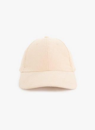 Saison 1865 Casquette en velours côtelé en coton