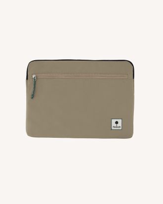 Faguo Sac ordinateur beige clair