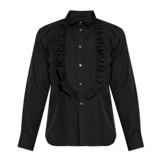 Comme Des Gar&ccedil;ons Homme, Chemises, Noir, Taille: S Chemise &agrave; jabot