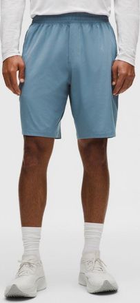 lululemon Short Pace breaker non doubl&eacute; pour Hommes - 23 cm - Bleu - Taille XS