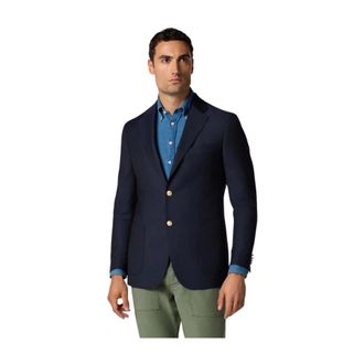Brooks Brothers Herren, Jacken, Blau, 6XLGr&ouml;&szlig;e