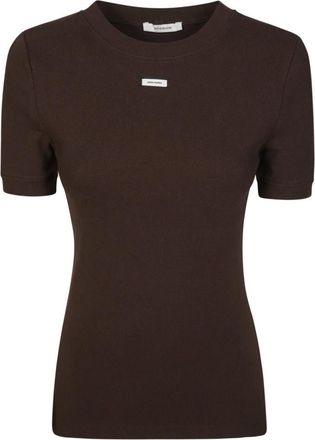 Entire studios Entire Studios, Femme, Tops, Brun, Taille: 36 FR Lounge T-Shirt