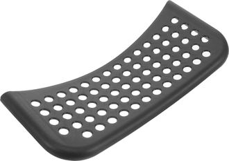 TOPBATHY Plastik Stuhl Rückenlehne Ersatzteil Schwarzer Stuhl Komfortable Rückenhilfe Büro Esszimmerstuhl Zubehör Einfach zu Montieren und Abnehmbar