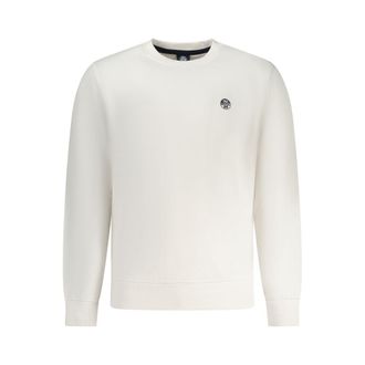 North Sails Wei&szlig;es Baumwoll-Herren Sweatshirt
