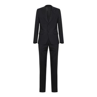 Lardini Einkn&ouml;pfiger Anzug - - Suits - Herren - Schwarzk - L