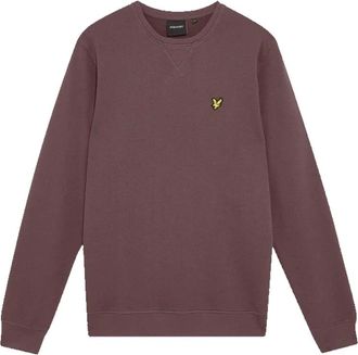 Lyle & Scott Homme, Sweatshirts et sweats &agrave; capuche, Brun, Taille: S SweaT-shirt ras du cou