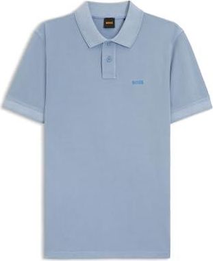 BOSS Hommes Prime Polo en piqu&eacute; de Coton avec Logo imprim&eacute;