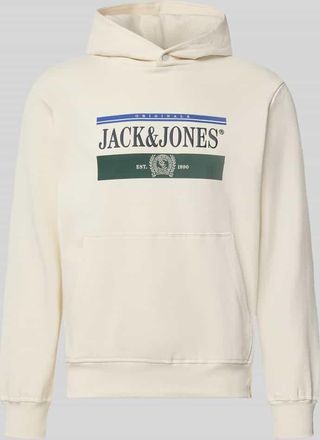 Jack & Jones Hoodie mit Label-Print Modell FREDERIKSBERG
