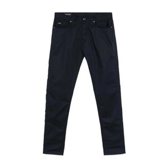 Emporio Armani Marine Logo Metallic Hose - - Trousers - Herren - Blau - W38