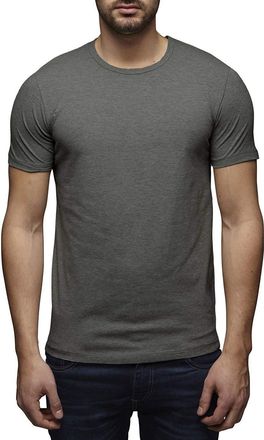 Jack & Jones Jack & Jones Herren Basic O-Neck Tee S/S NOOS T-Shirt, Grau (Light Grey Melange JJ Light Grey Melange), XXL