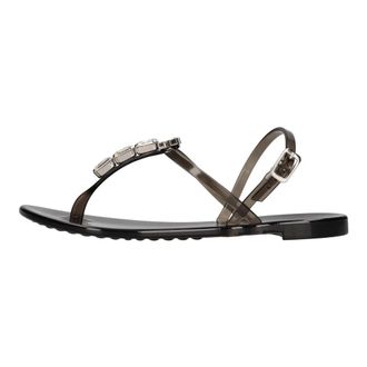 Casadei Jelly Flat Sandal - - Shoes - Damen - Schwarzk - 41 EU