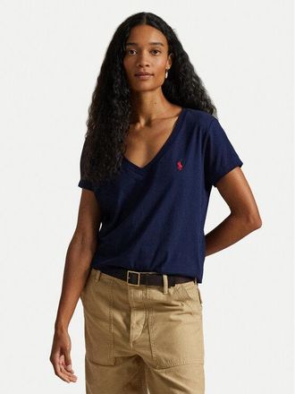 Polo Ralph Lauren T-Shirt 211B14611008 Dunkelblau Regular Fit