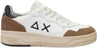 Sun 68 Homme, Chaussures, Brun, Taille: 44 EU Big Basket Leather Baskets