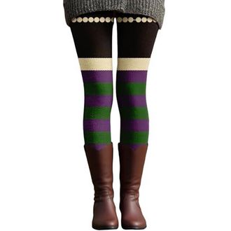 Generic Legging pour femme - Coupe ajust&eacute;e - Tendance - Imprim&eacute; dHalloween - Legging de sport - Yoga - En tricot - Chaud, lilas, XXL