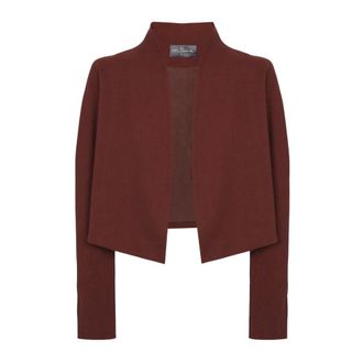 Cortana Rodeo Jacket - Femme - Vestes - Rouge - Taille: 40 FR