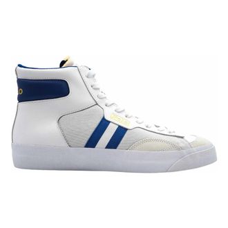 Ralph Lauren Court Vulc Mid High Top Sneakers - - Shoes - Herren - Wei&szlig; - 40 EU