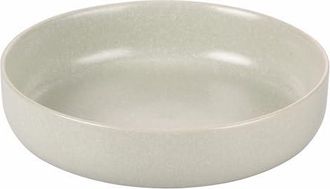 Villa D'Este Home Tivoli Set mit 6 flachen Tellern, matt, Steingut, Salbeigrün, Berlin