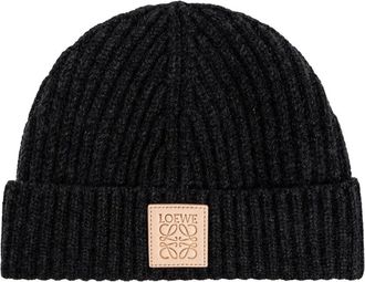 Loewe Kaschmir-Beanie - - Accessories - Damen - Schwarzk - ONE SIZE