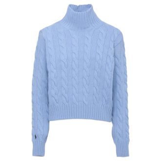 Ralph Lauren Rollkragenpullover - - Knitwear - Damen - Blau - L
