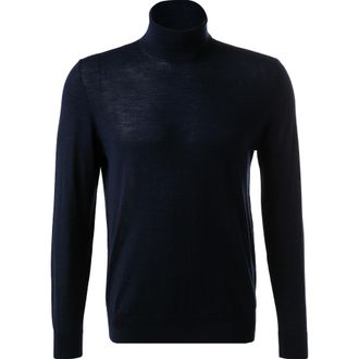 Hackett Herren Pullover blau unifarben