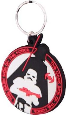 Star Wars Porte-cl&eacute;s (Taille unique) (Rouge/Noir/Blanc)