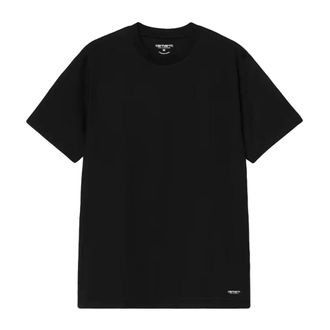 Carhartt Work in Progress Standard Crew Neck T-Shirt - - Tops - Herren - Schwarzk - S