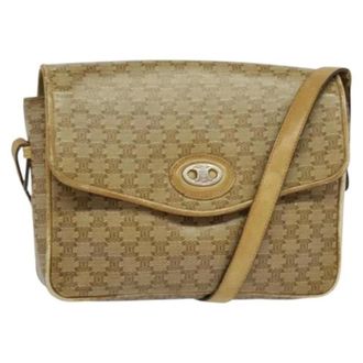 Celine Pre-owned Cuir sacs-celine - Femme - Pre-owned - Beige - Taille: ONE Size